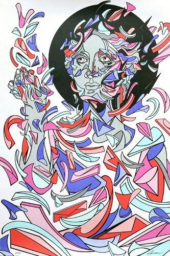 Elevated by Louis De Guzman (2019) : Print Screen Printing - Singulart