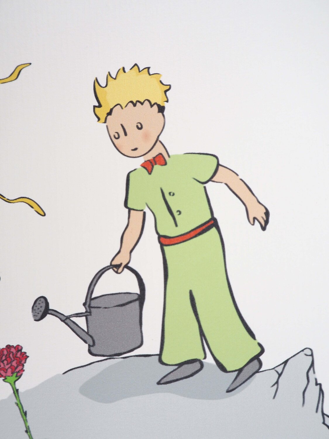 Le Petit Prince arrose sa rose von Antoine de Saint-Exupéry (2022 ...
