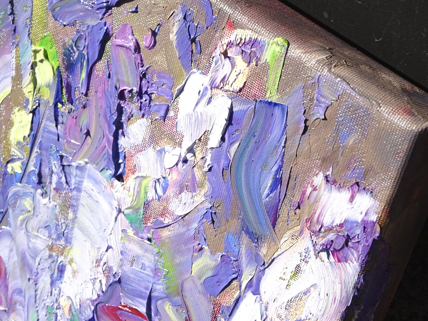 Flowery Balcony by Angie Brooksby-Arcangioli (2023) : Painting Oil on ...