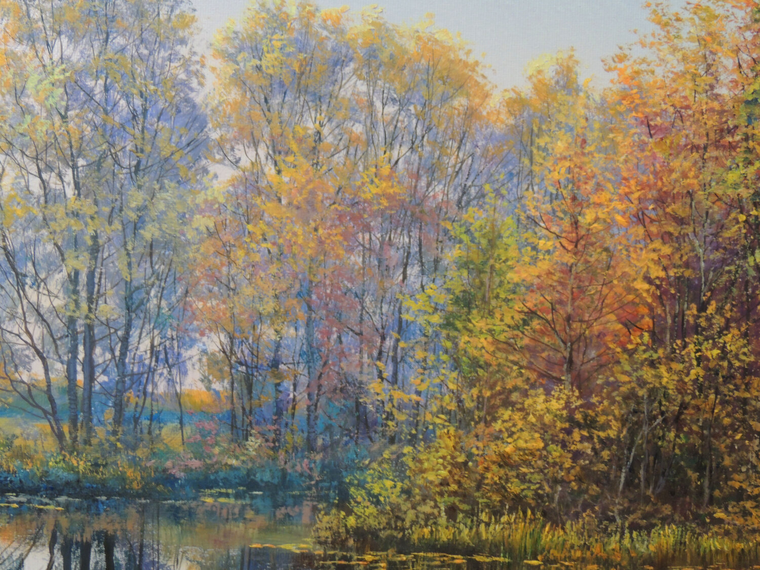 Tales of Autumn by Oleg Riabchuk (2022) : Painting Oil on Canvas ...