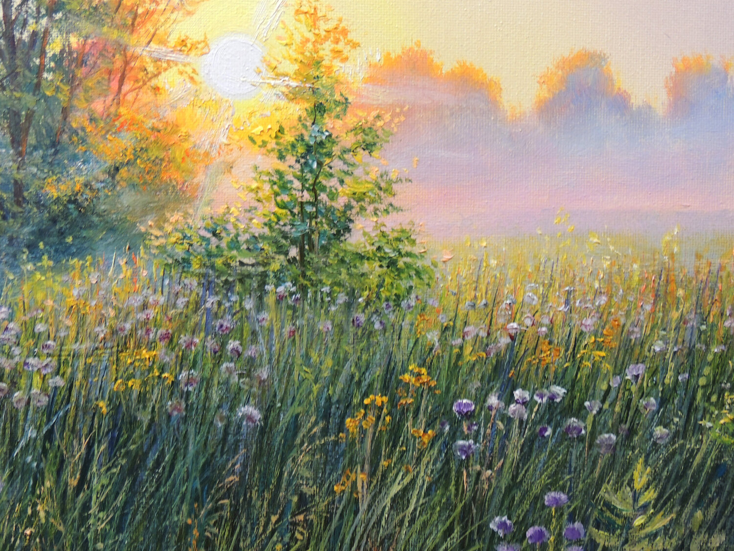 Hide and Seek by Oleg Riabchuk (2023) : Painting Oil on Canvas - Singulart