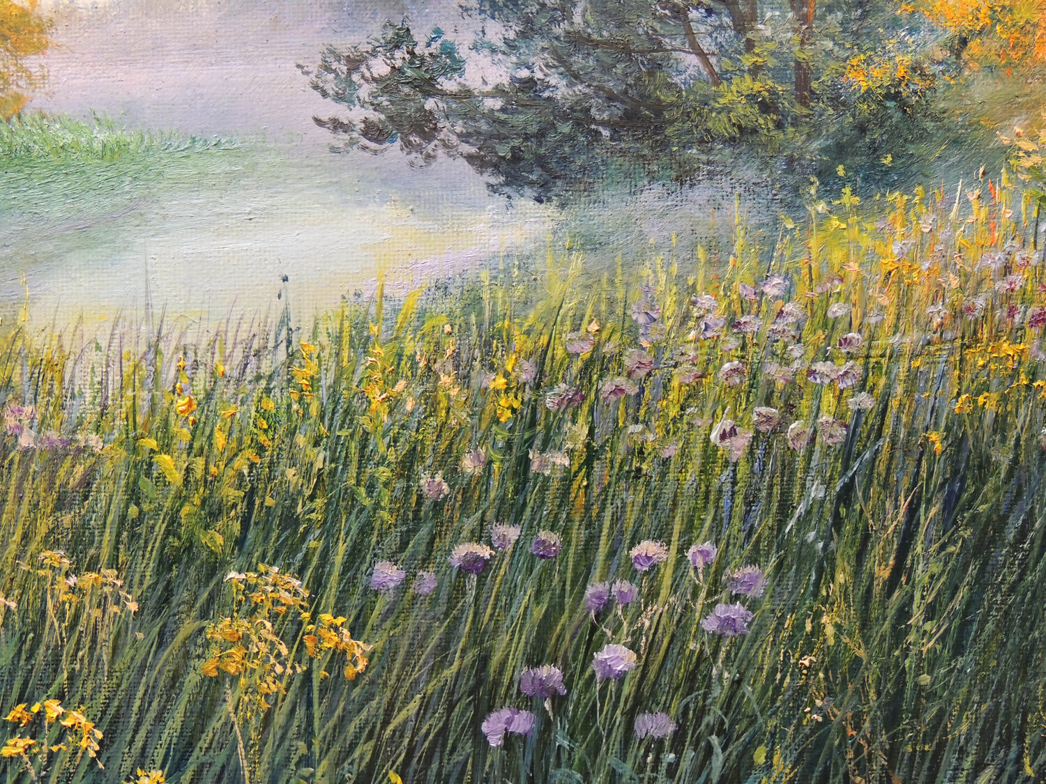 Hide and Seek by Oleg Riabchuk (2023) : Painting Oil on Canvas - Singulart