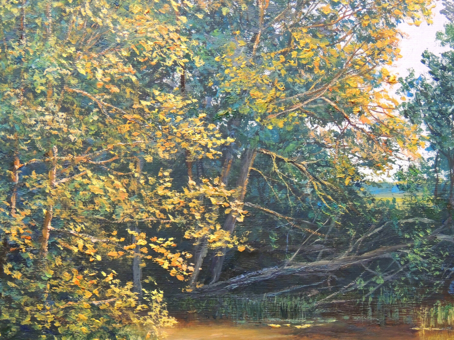 Summer Mood by Oleg Riabchuk (2023) : Painting Oil on Canvas - Singulart