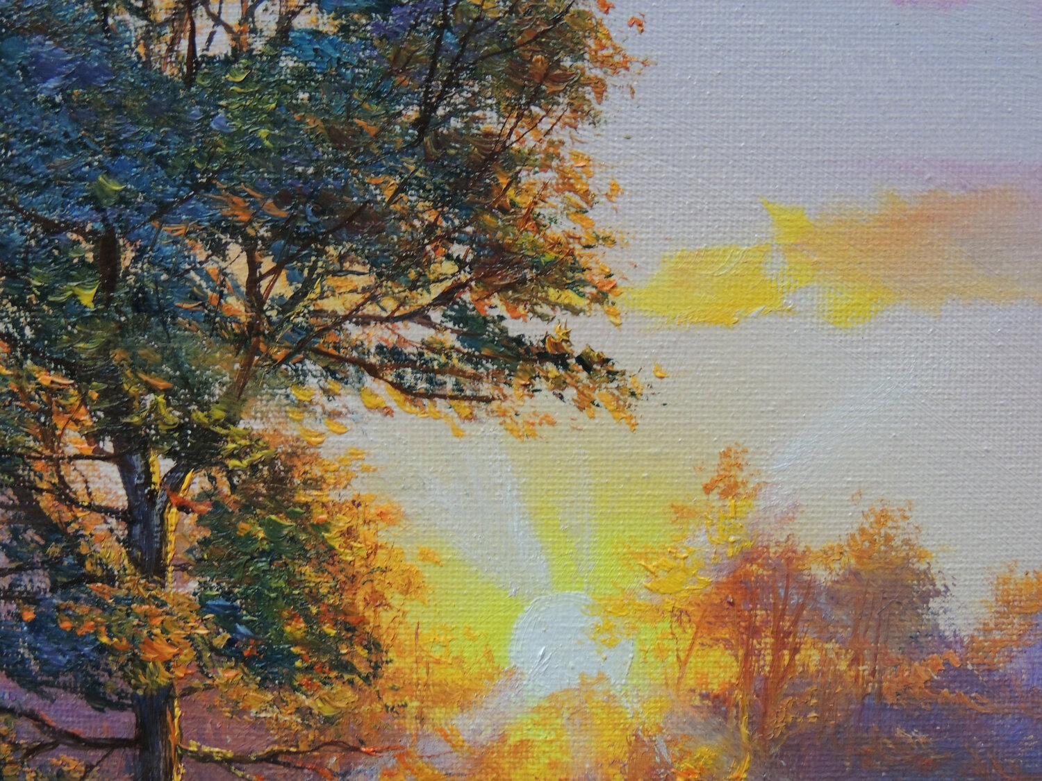 Last Message from the Sun by Oleg Riabchuk (2023) : Painting Oil on ...