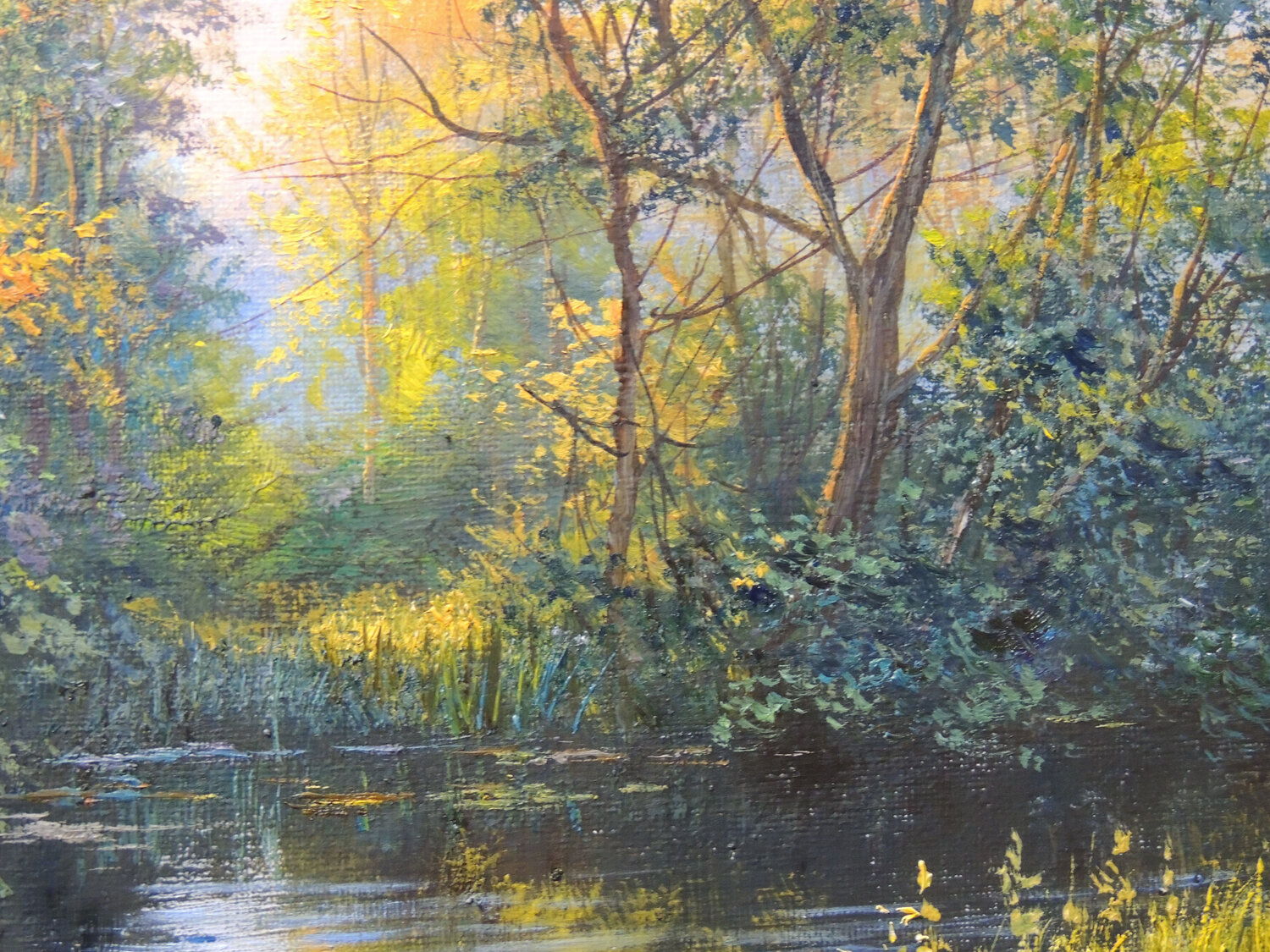 Remember the Summer by Oleg Riabchuk (2023) : Painting Oil on Canvas ...