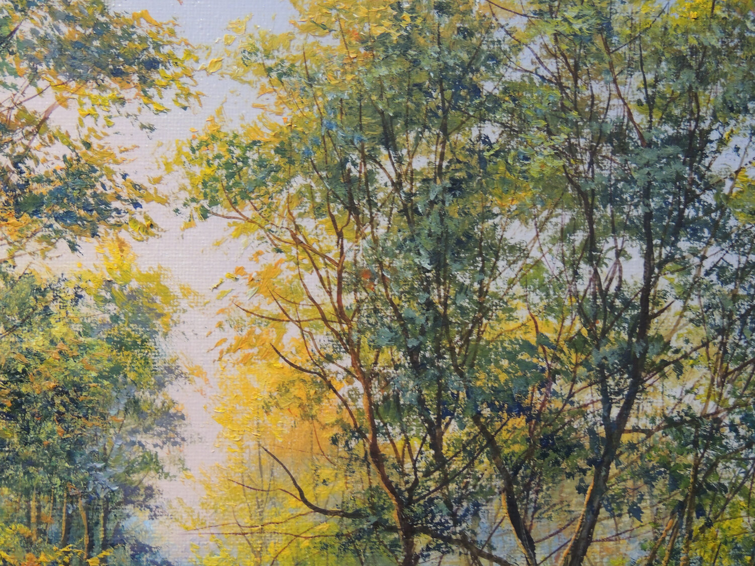 Remember the Summer by Oleg Riabchuk (2023) : Painting Oil on Canvas ...