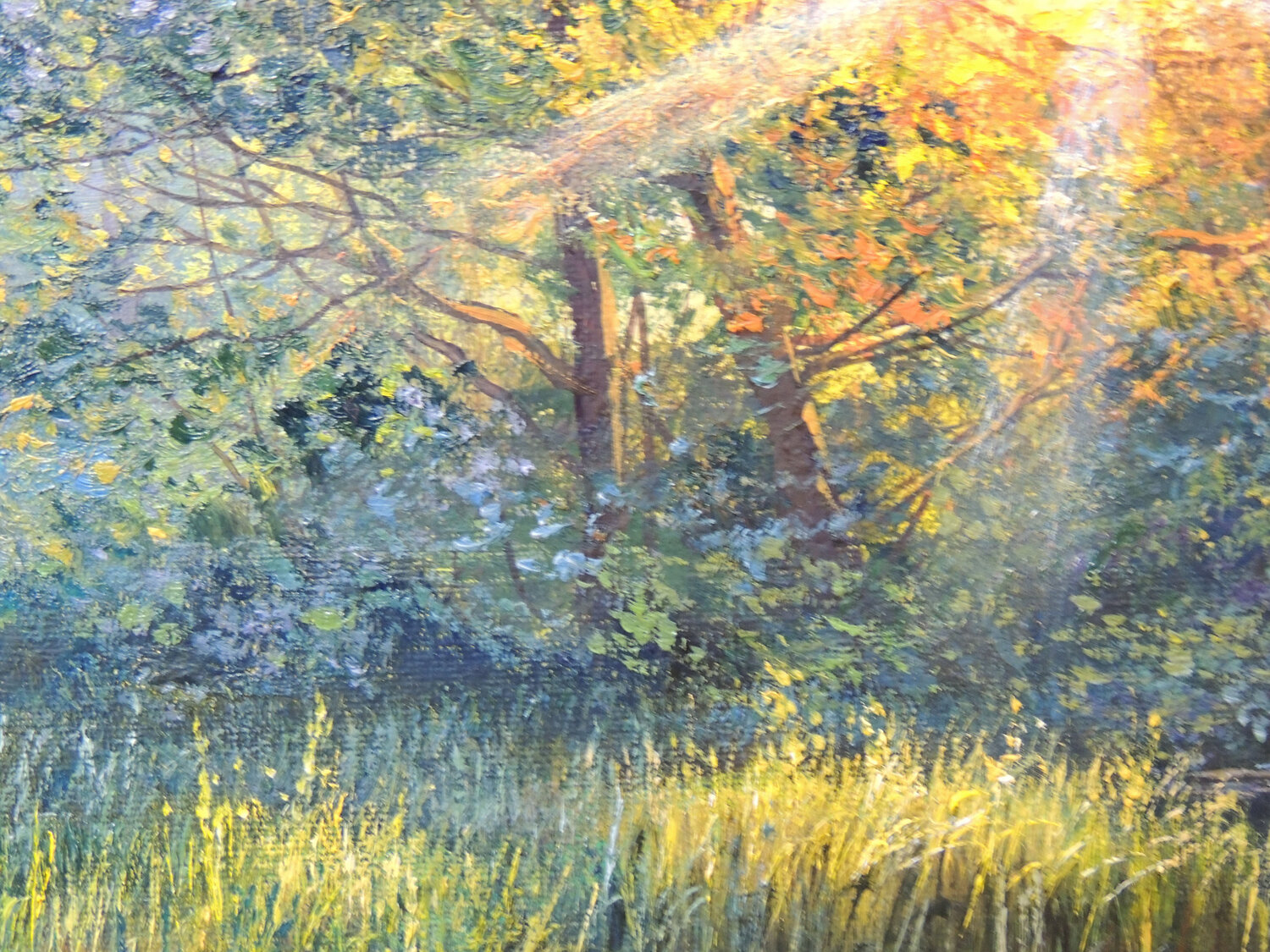 Remember the Summer by Oleg Riabchuk (2023) : Painting Oil on Canvas ...