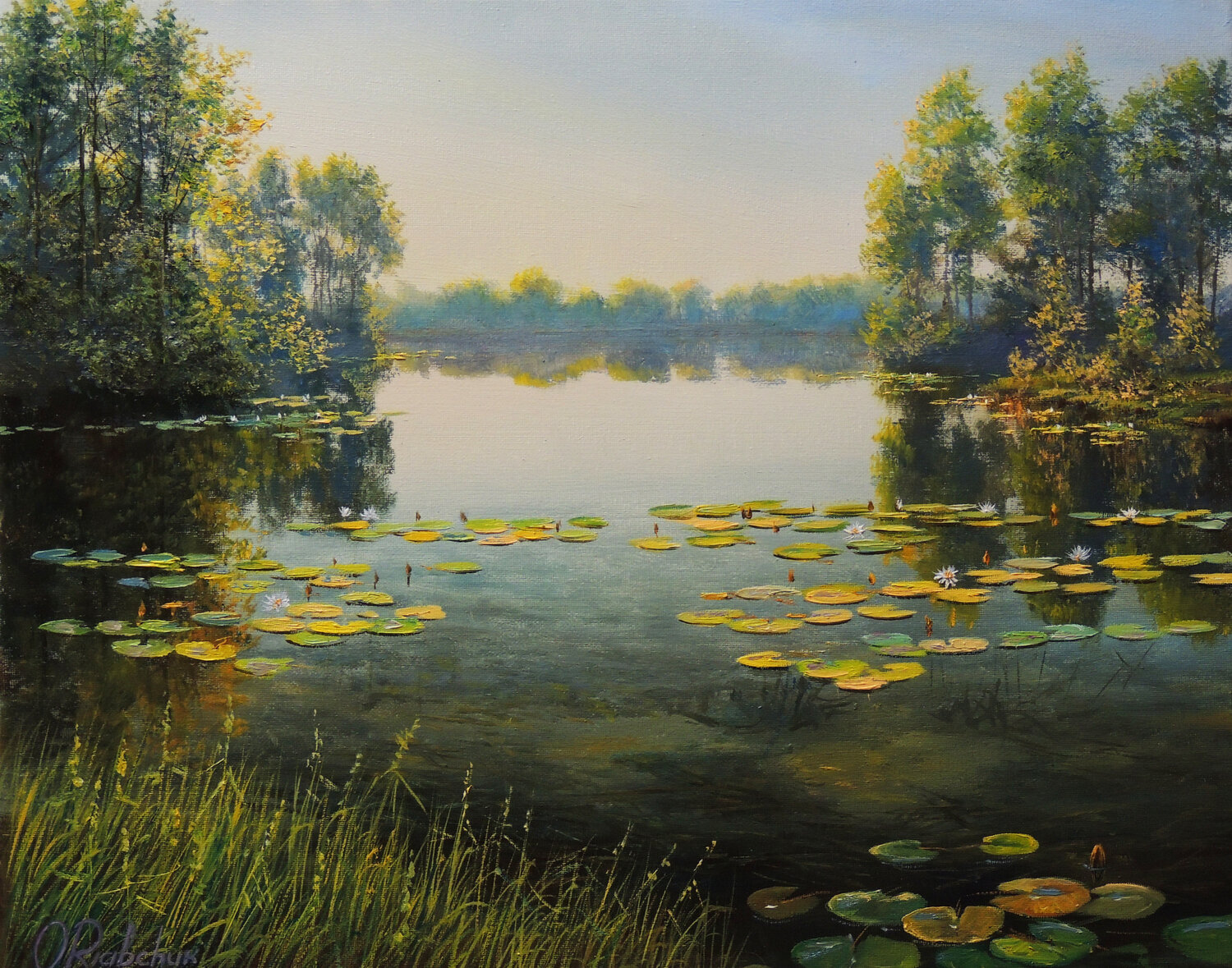 True Essence of Beauty by Oleg Riabchuk (2024) : Painting Oil on Canvas ...