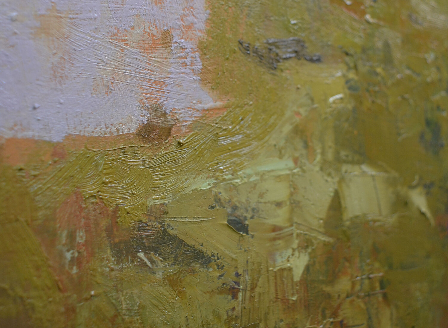 August evening by Vytautas Laisonas (2022) : Painting Oil on Canvas - SINGULART