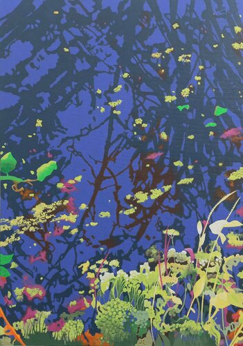 Paradise by Robin Ballard (2020) : Painting Acrylic on Canvas - Singulart