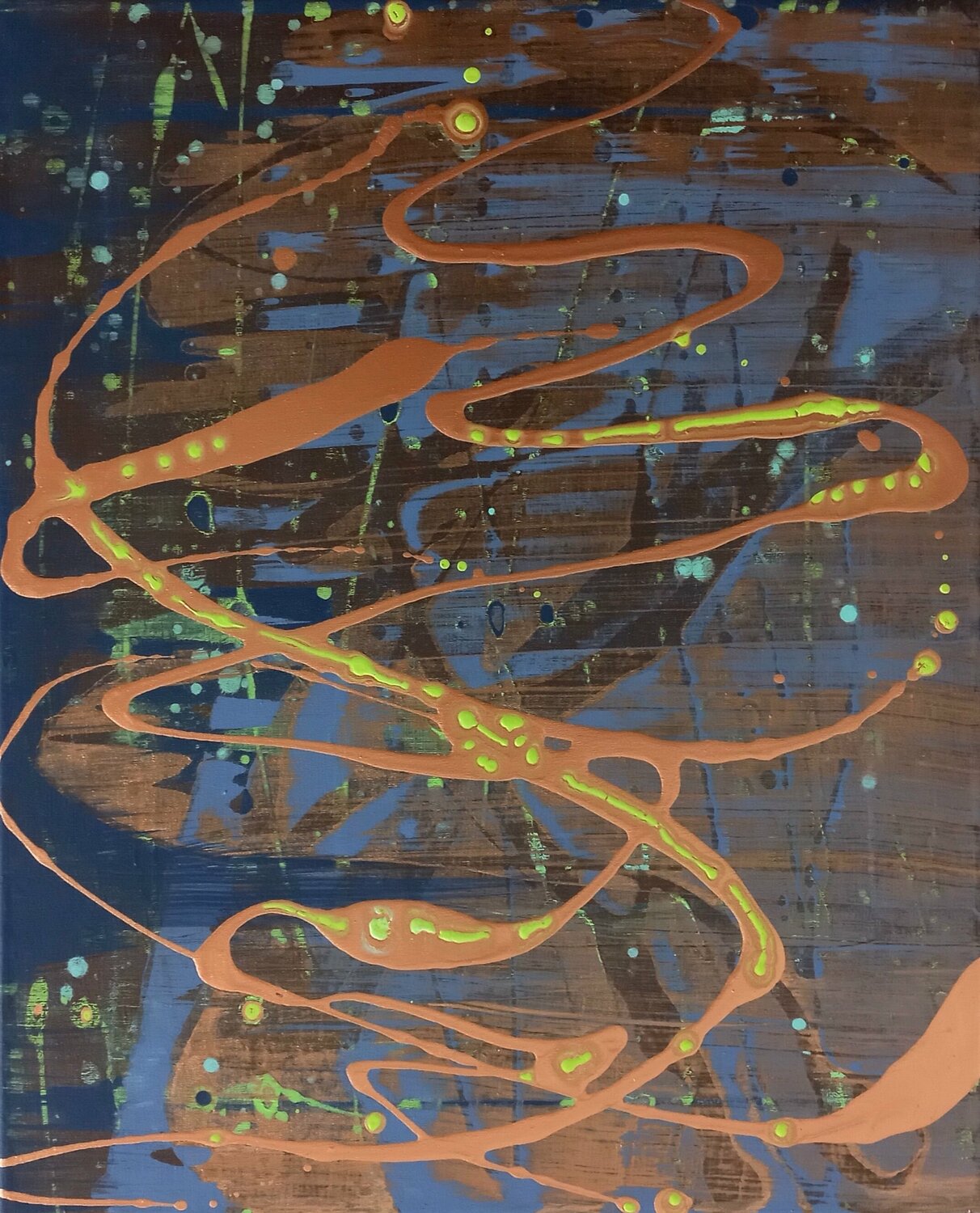 Orbit by Robin Ballard (2022) : Painting Acrylic on Canvas - SINGULART