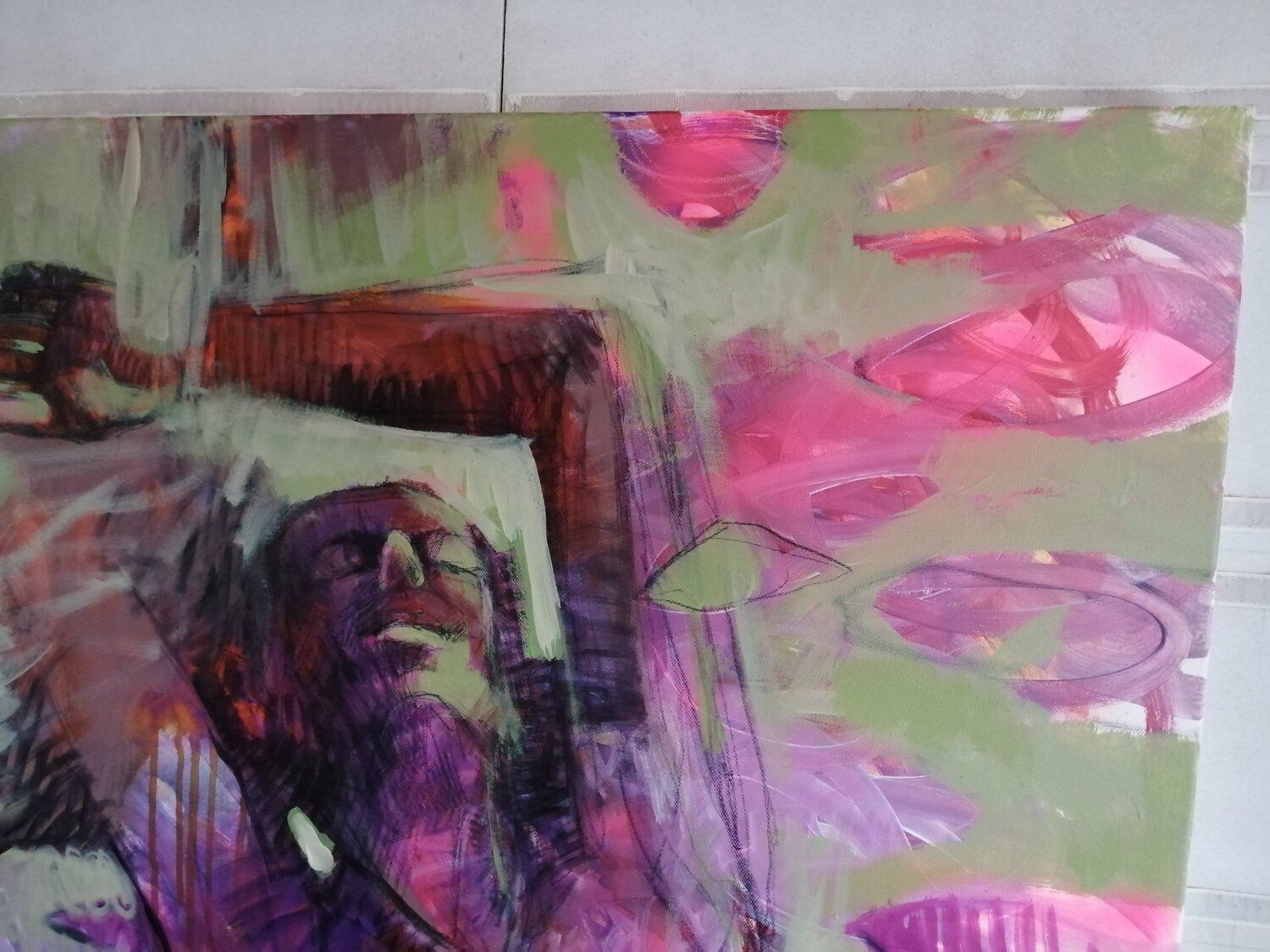 IM LILA FLUSS - Aktmalerei Frauenakt Gemälde by Olga David (2022 ...