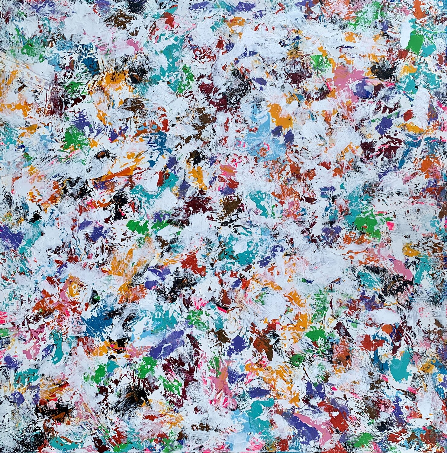 LIFE IN COLORS 78 by Veronica Vilsan (2022) : Painting Acrylic on ...