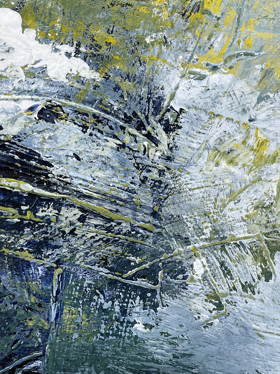 Hidden Cove by Margarita Lypiridou (2025) : Painting Acrylic, Pastel on ...