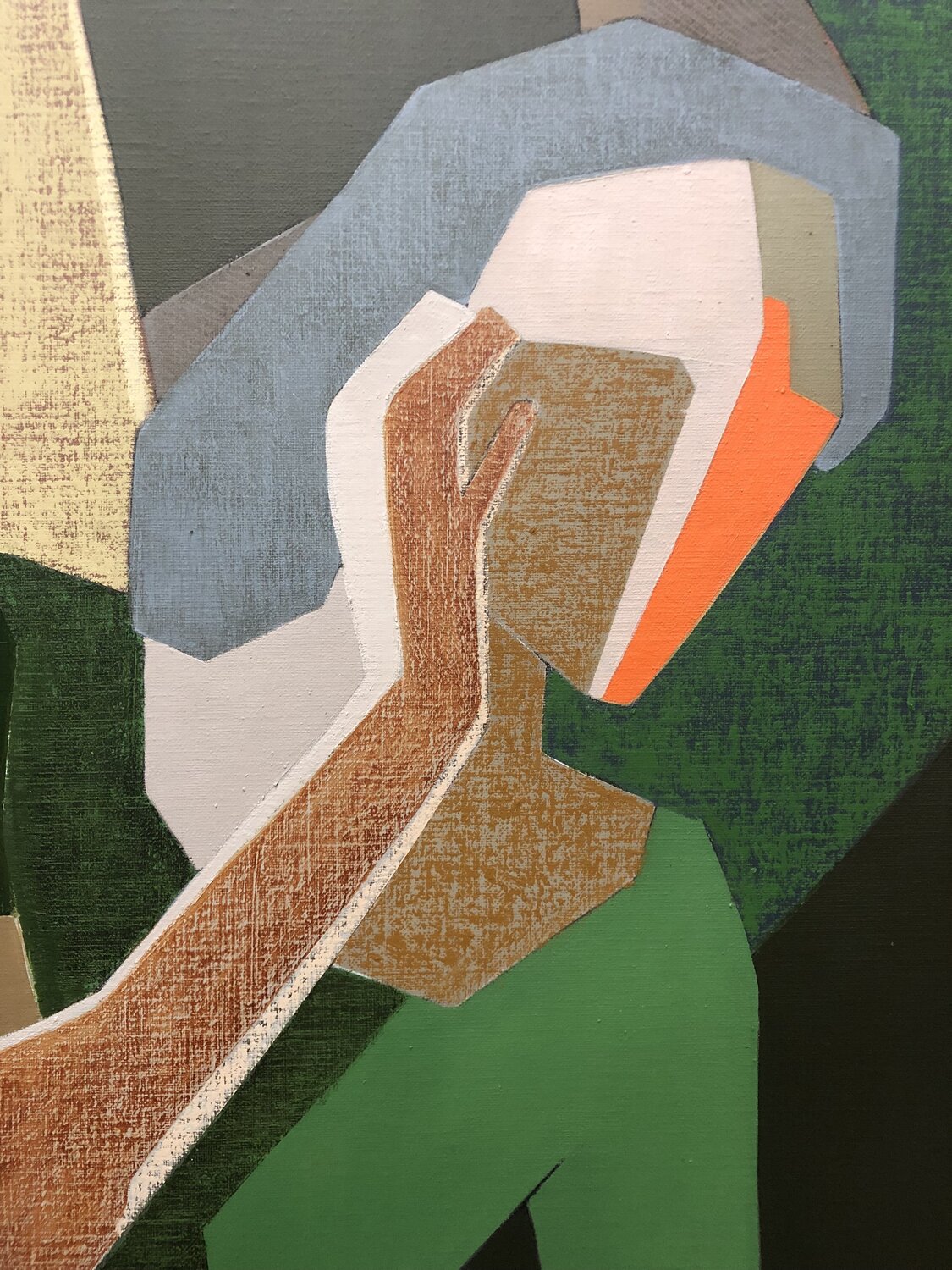 Trio by Marie-Astrid Grivet (2024) : Painting Oil on Canvas - Singulart