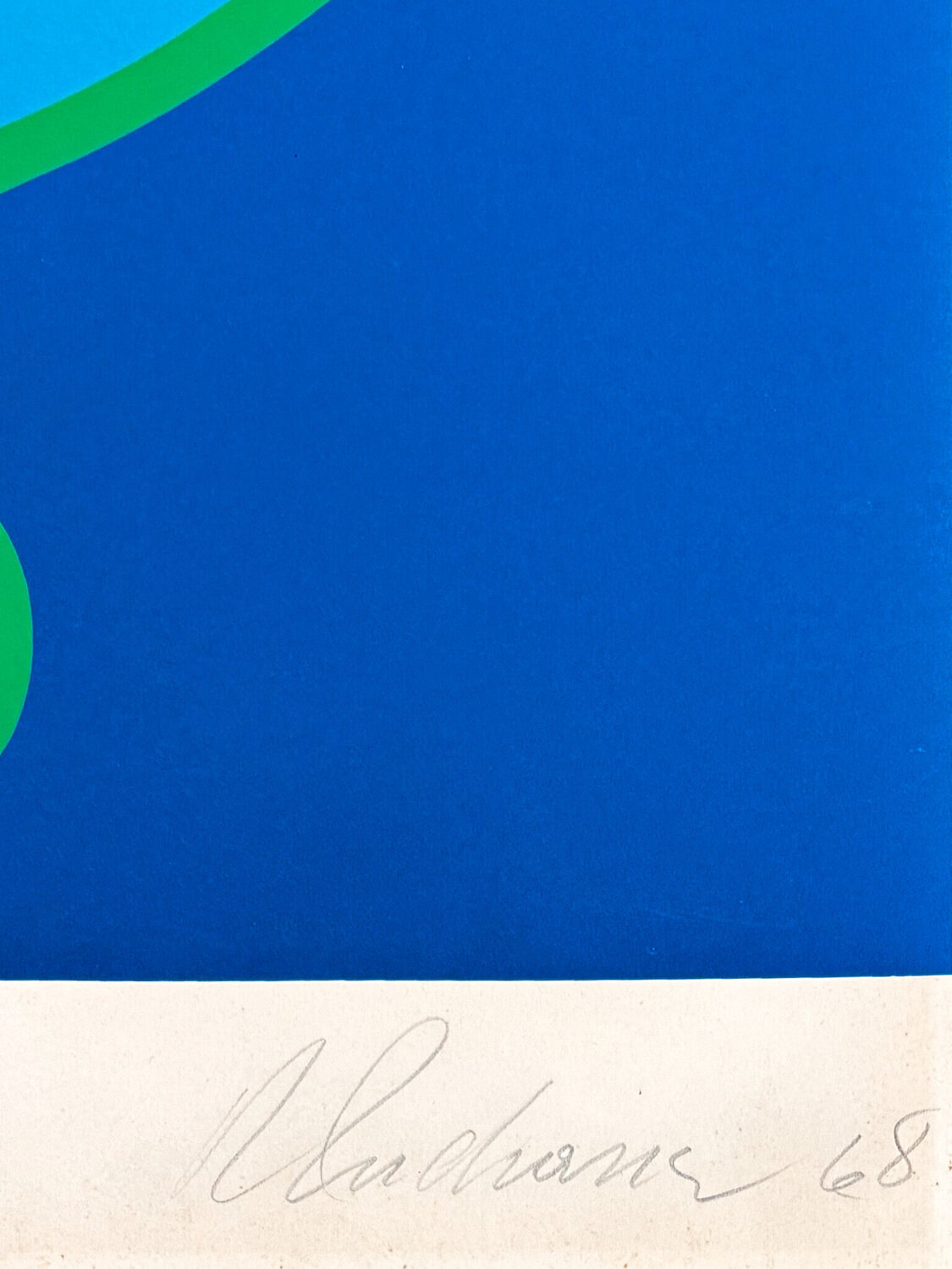 Robert Indiana (1928–2018) - Two, from numbers - Screenprint in colors ...