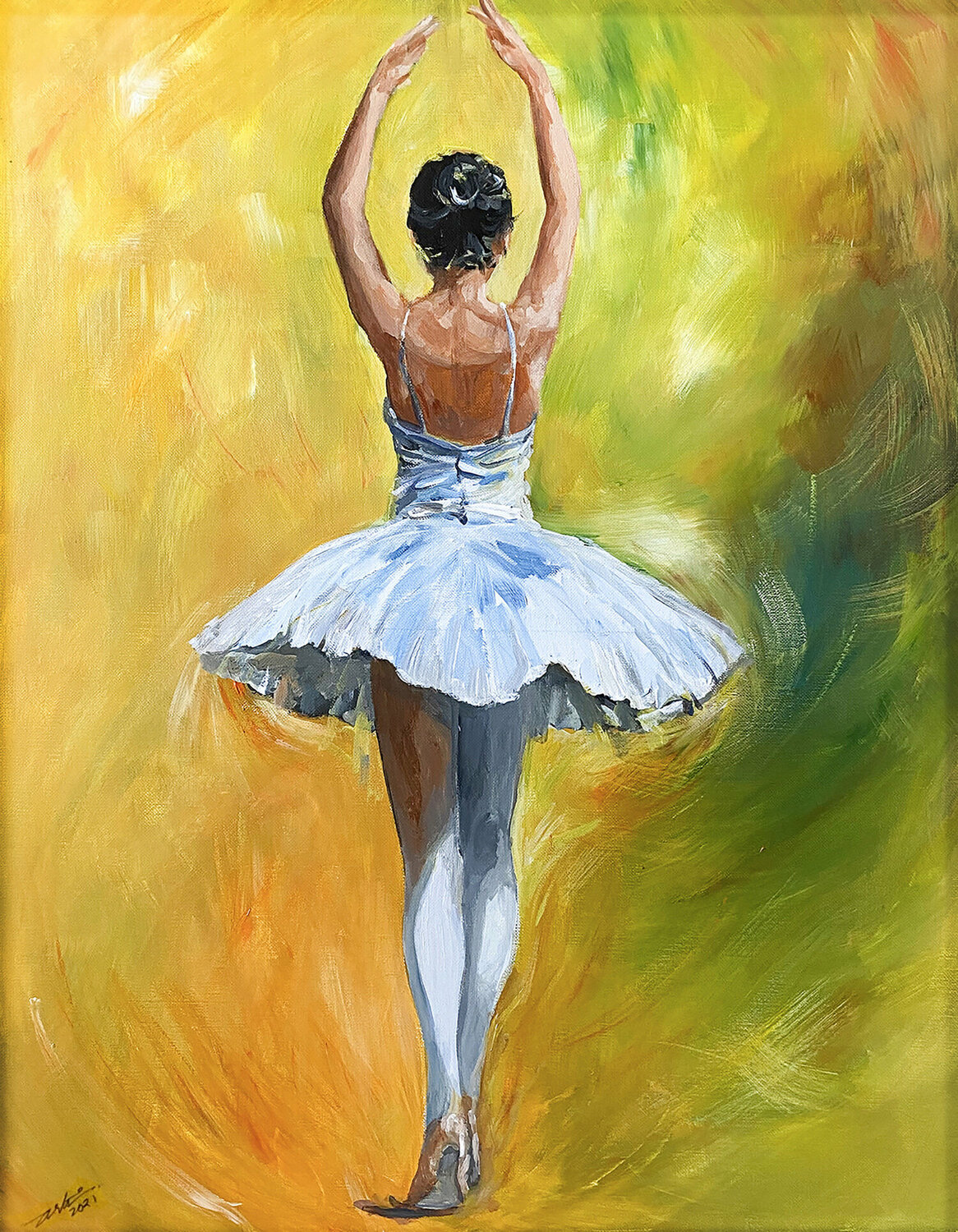 Easy Ballerina Paintings