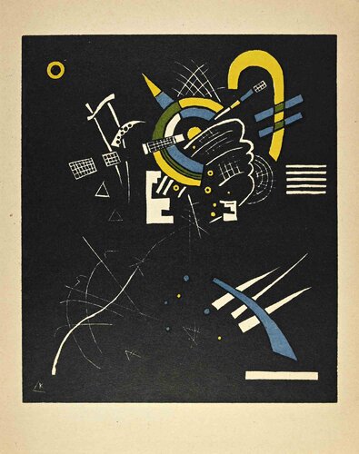 Composition 4 by Wassily Kandinsky (1986) : Print Lithography - Singulart