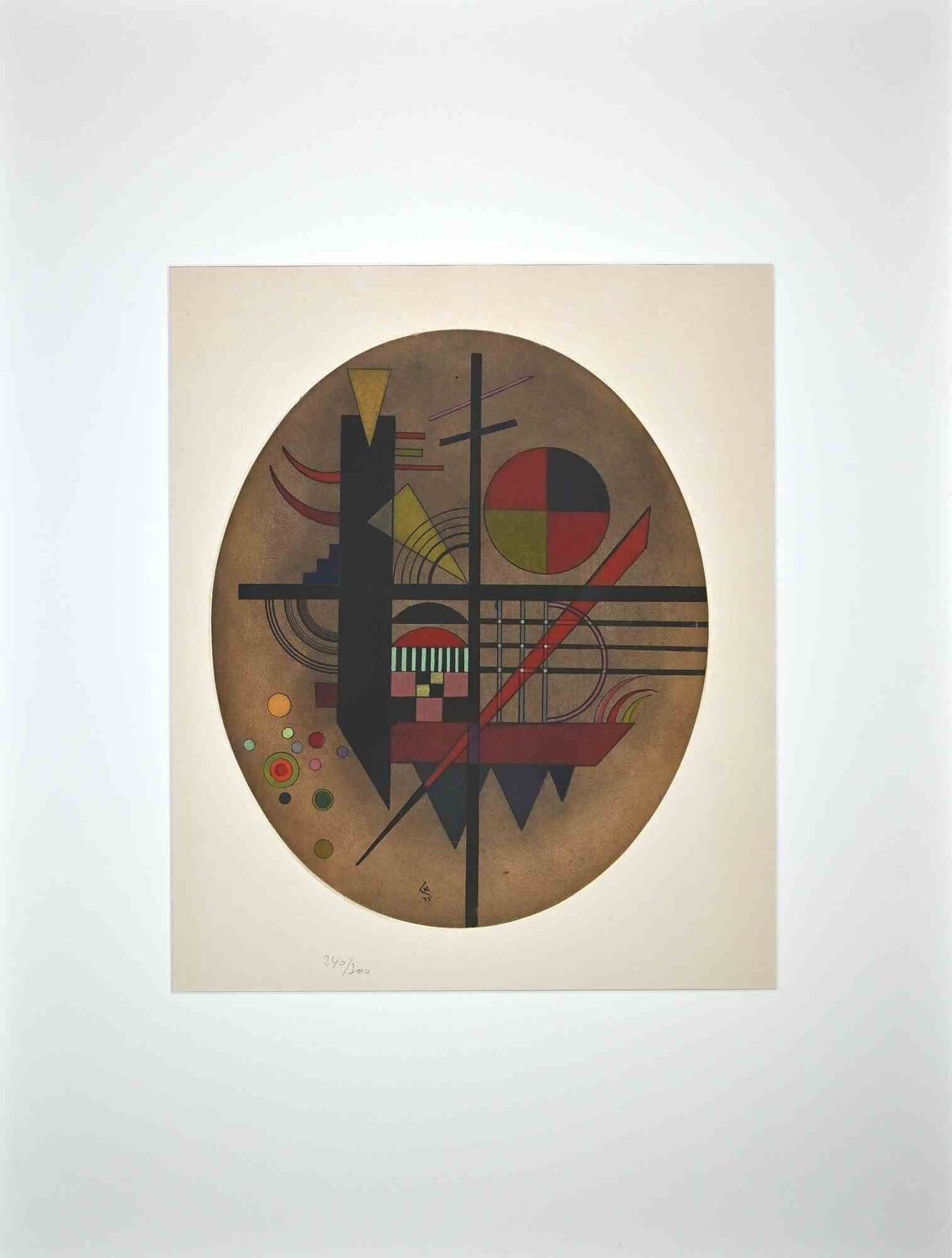 Message Intime by Wassily Kandinsky (1960) : Print Engraving - Singulart