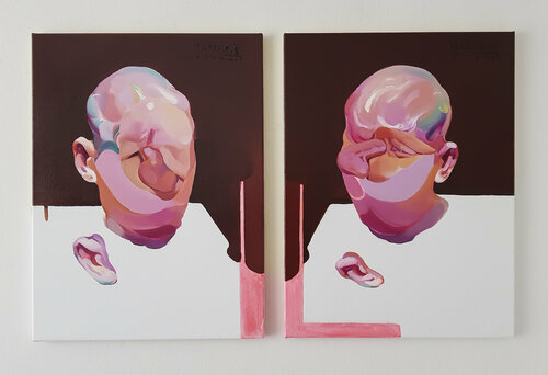 "How are you QUEEN" by Maxim Fomenko (2019) : Painting Acrylic, Oil on ...