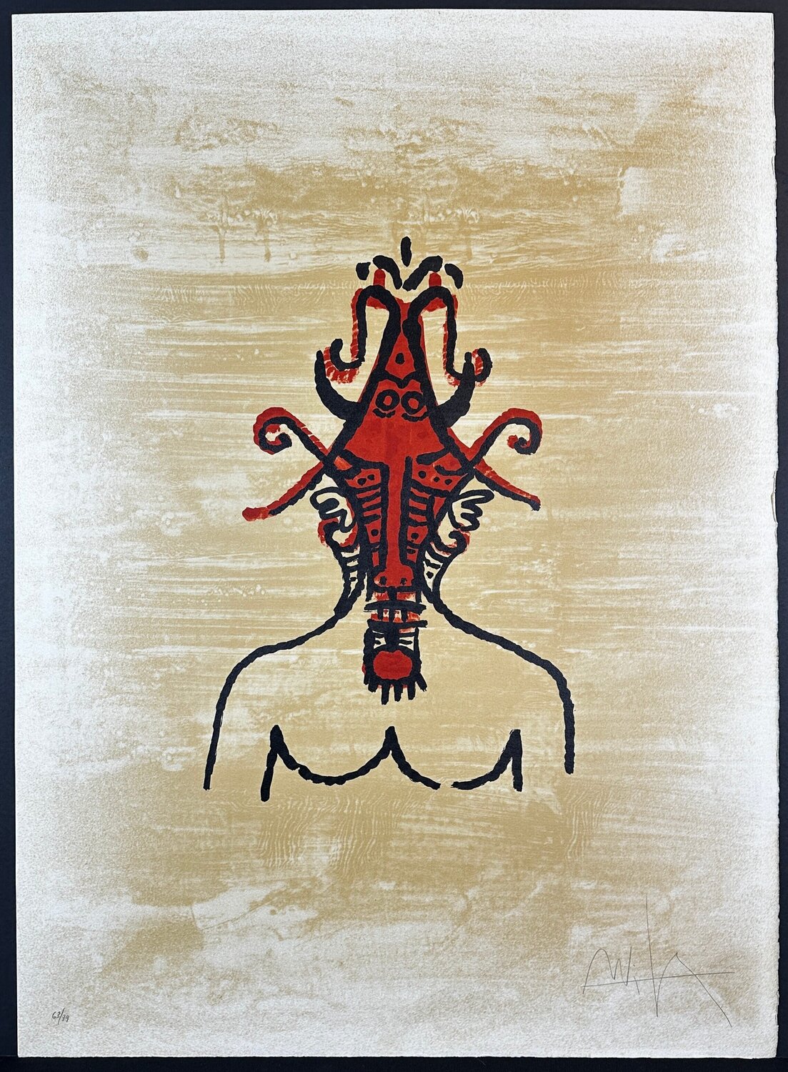 El Ultimo Viaje Del Buque Fantasma by Wifredo Lam (1976) : Print ...