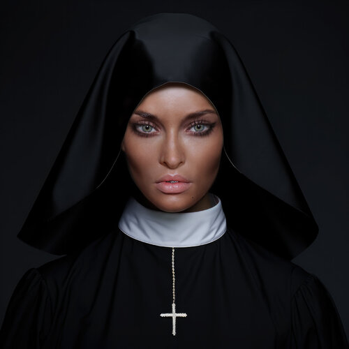 The Nun by Corinna Holthusen (2024) : Photography Digital on Paper ...