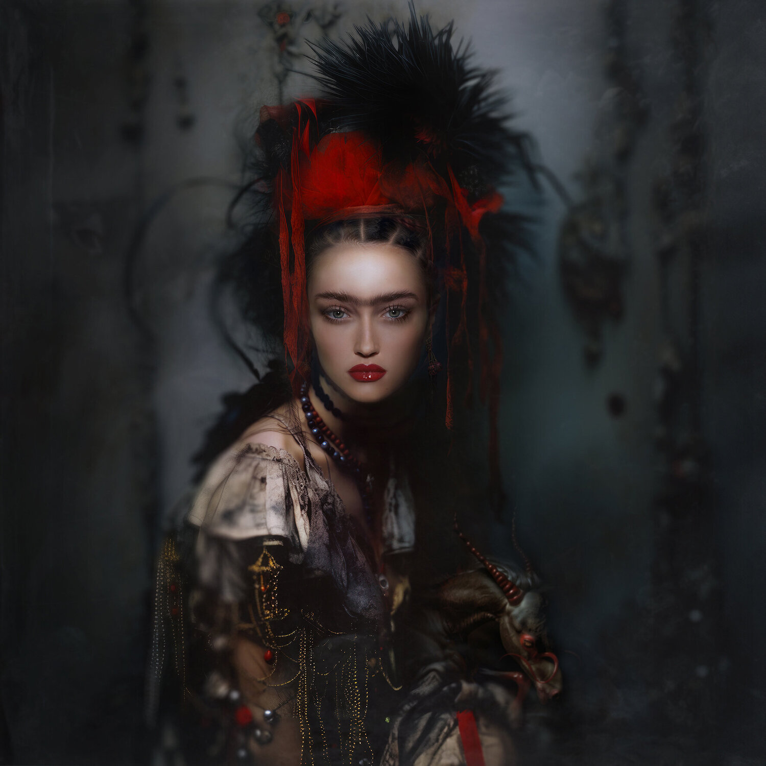 Porträt of Frida Corinna Holthusen