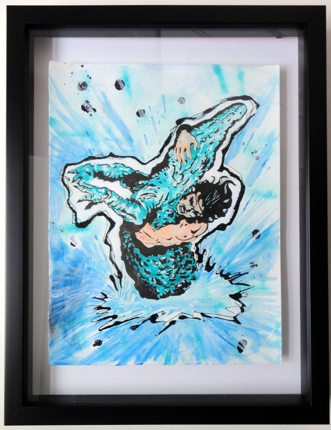 TARZAN POP #13 by Andrea Clanetti (2023) : Painting Acrylic, India Ink ...