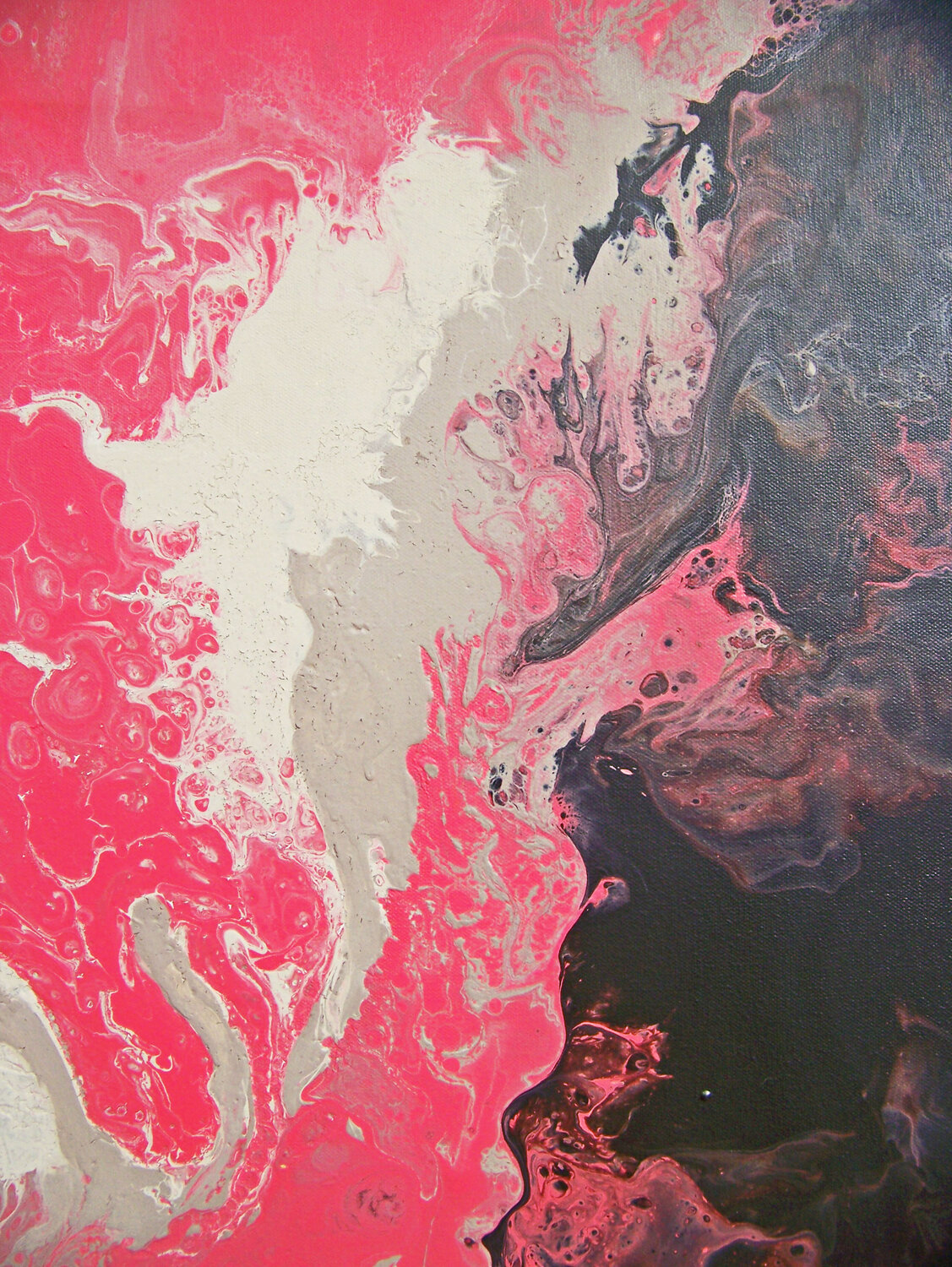 Let the Waters Flow I von Jo Moore (2024): Malerei Öl auf Leinwand - Singulart