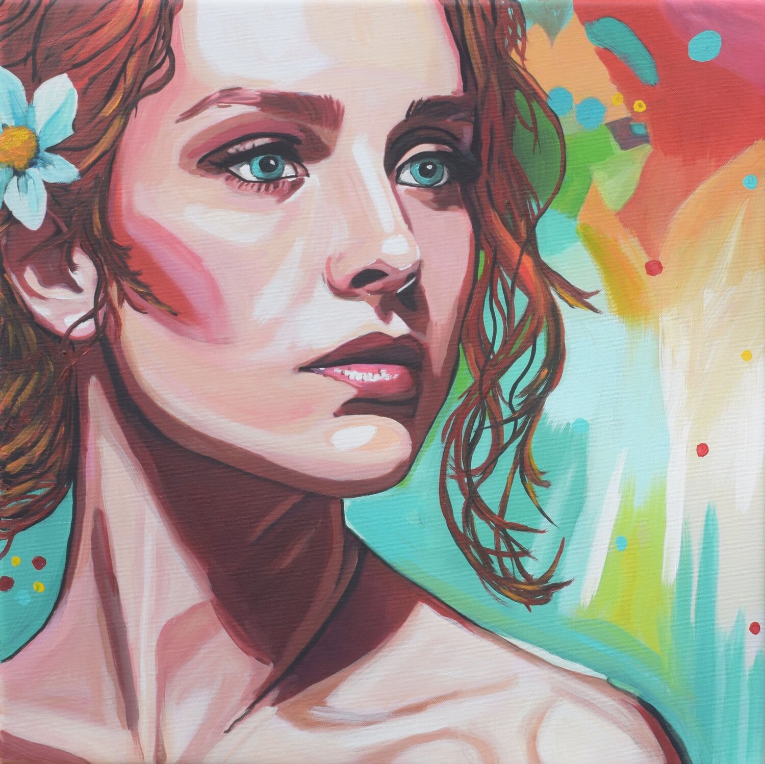 Verträumte Schönheit /Abstrakt Nr. 1464 by Peggy Liebenow (2023 ...