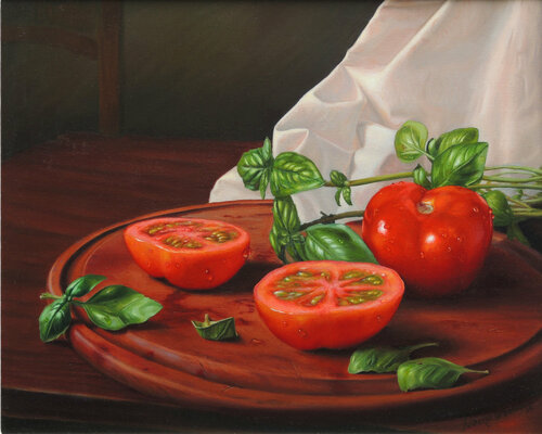 "Paisajito hogareño" de Nacho Quiroga (2008): Pintura Óleo en Lienzo ...