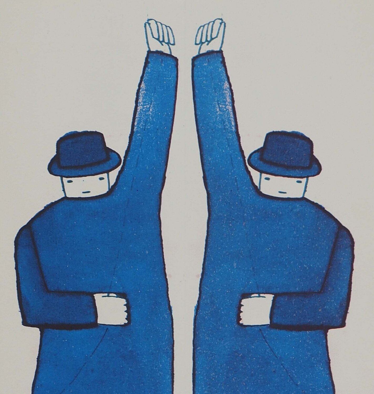 L'Homme et son double by Jean Michel Folon (1977) : Print Engraving ...