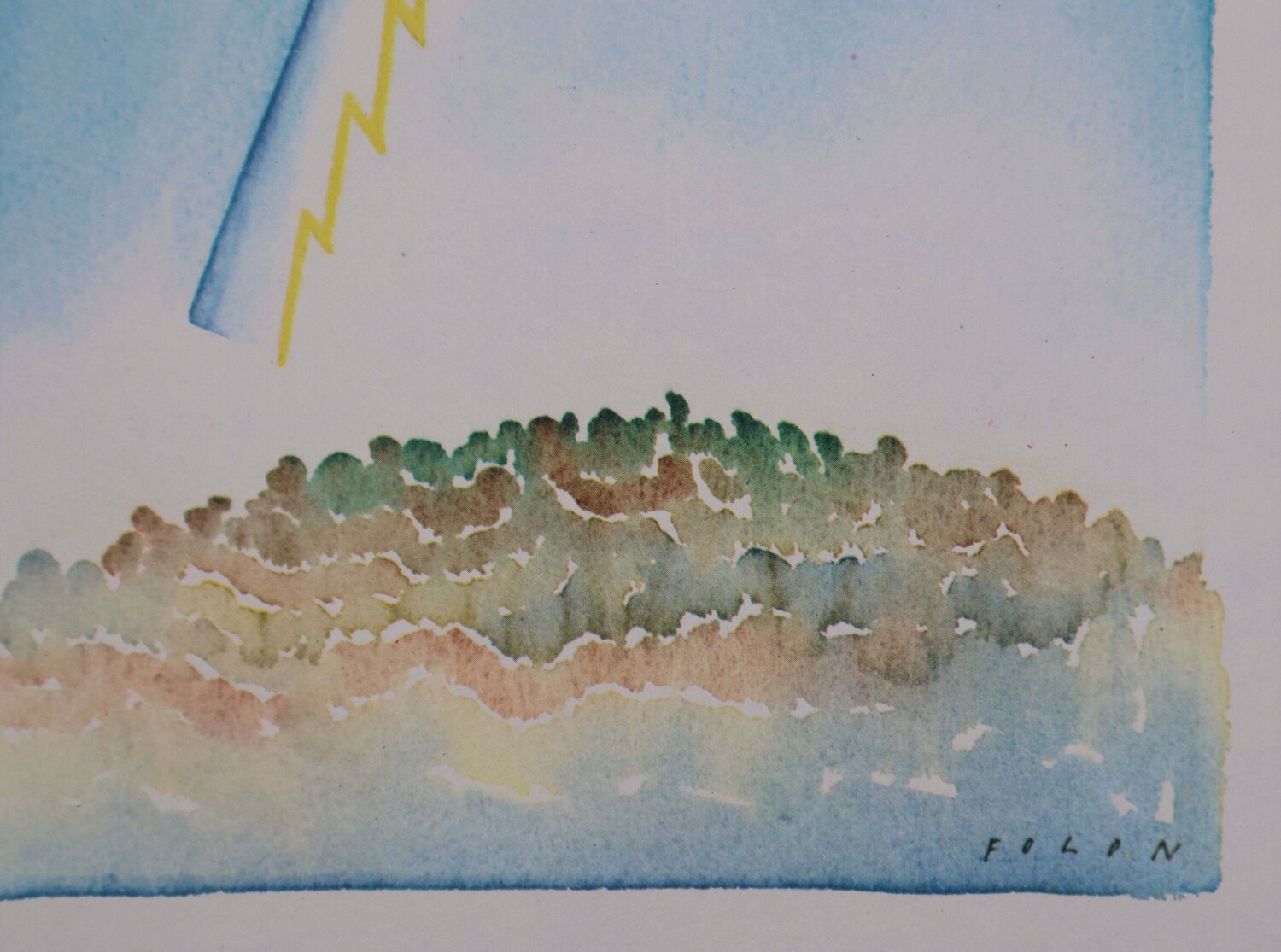 La scie by Jean Michel Folon (1982) : Print Engraving - Singulart