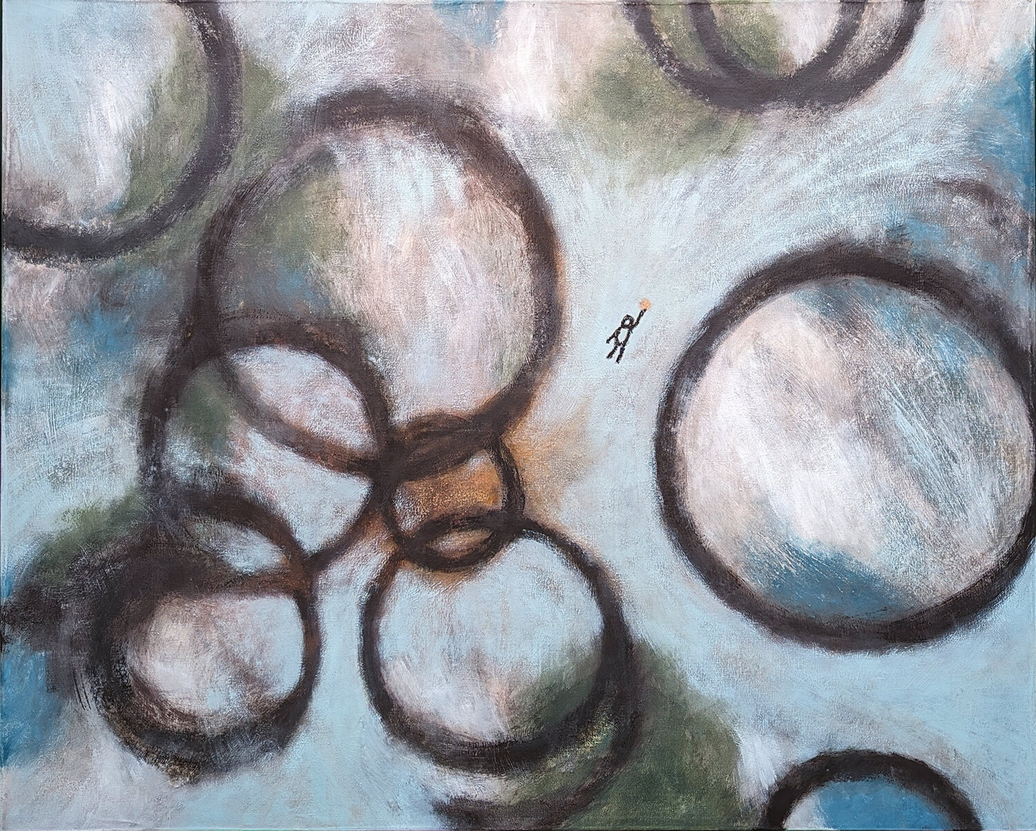 Life Journey by Rina Ota (2024) : Painting Acrylic, Oil Pastel on ...