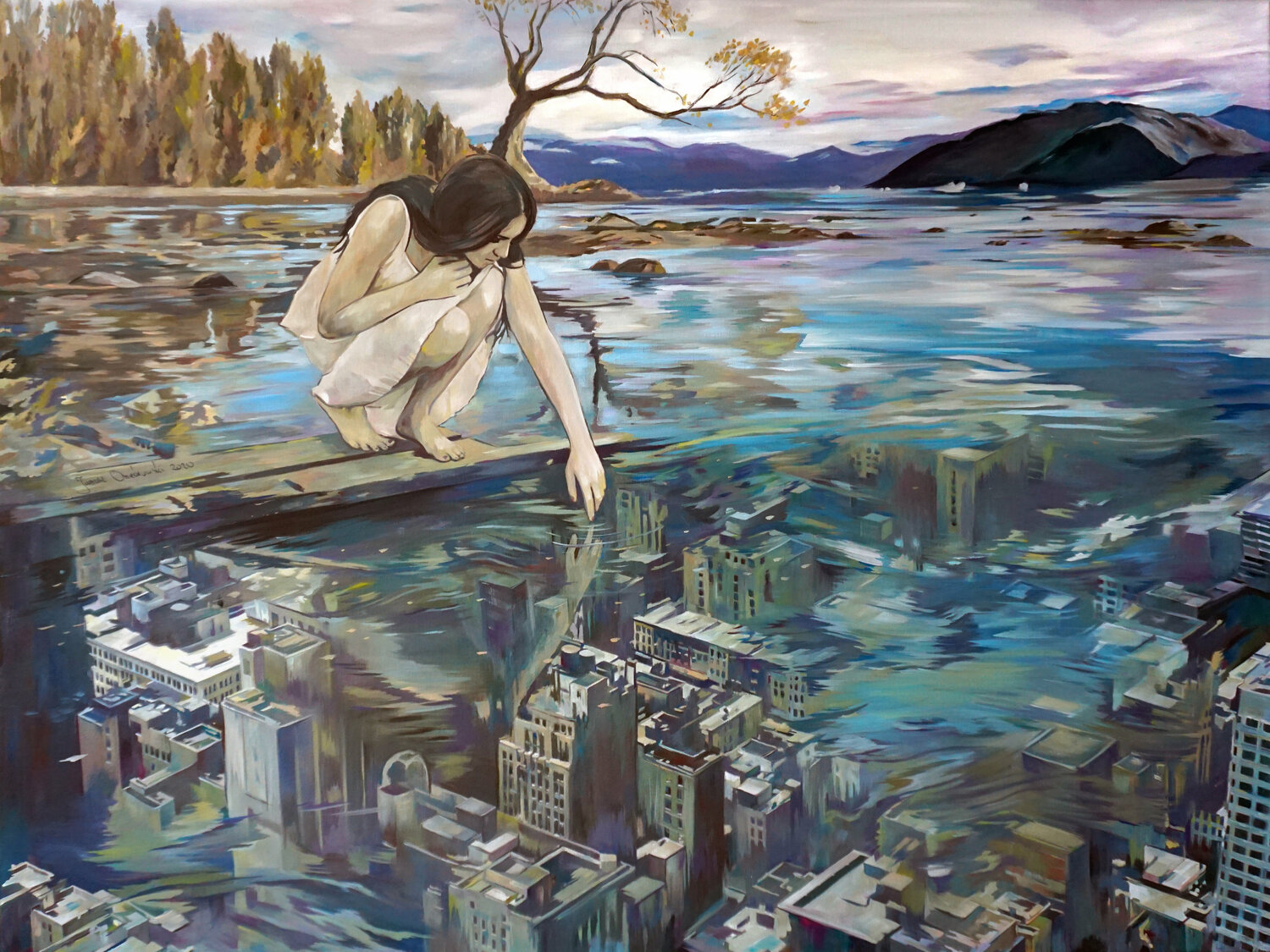 Impact Of Global Warming Paintings