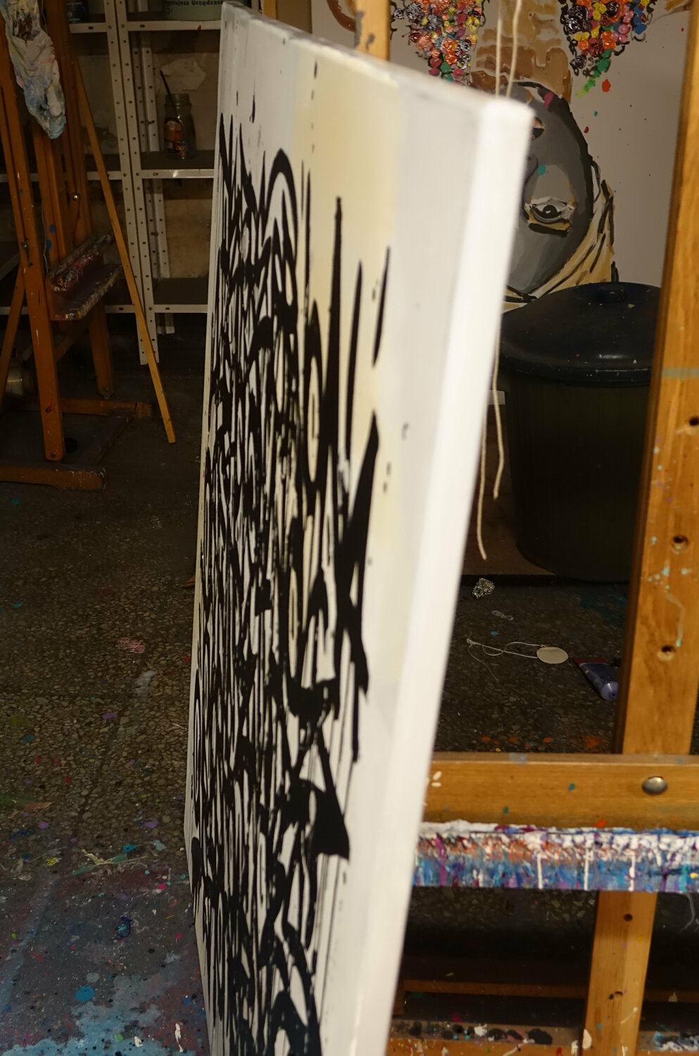 Graffiti 3 by Wojtek Babski (2021) : Painting Acrylic on Canvas - SINGULART