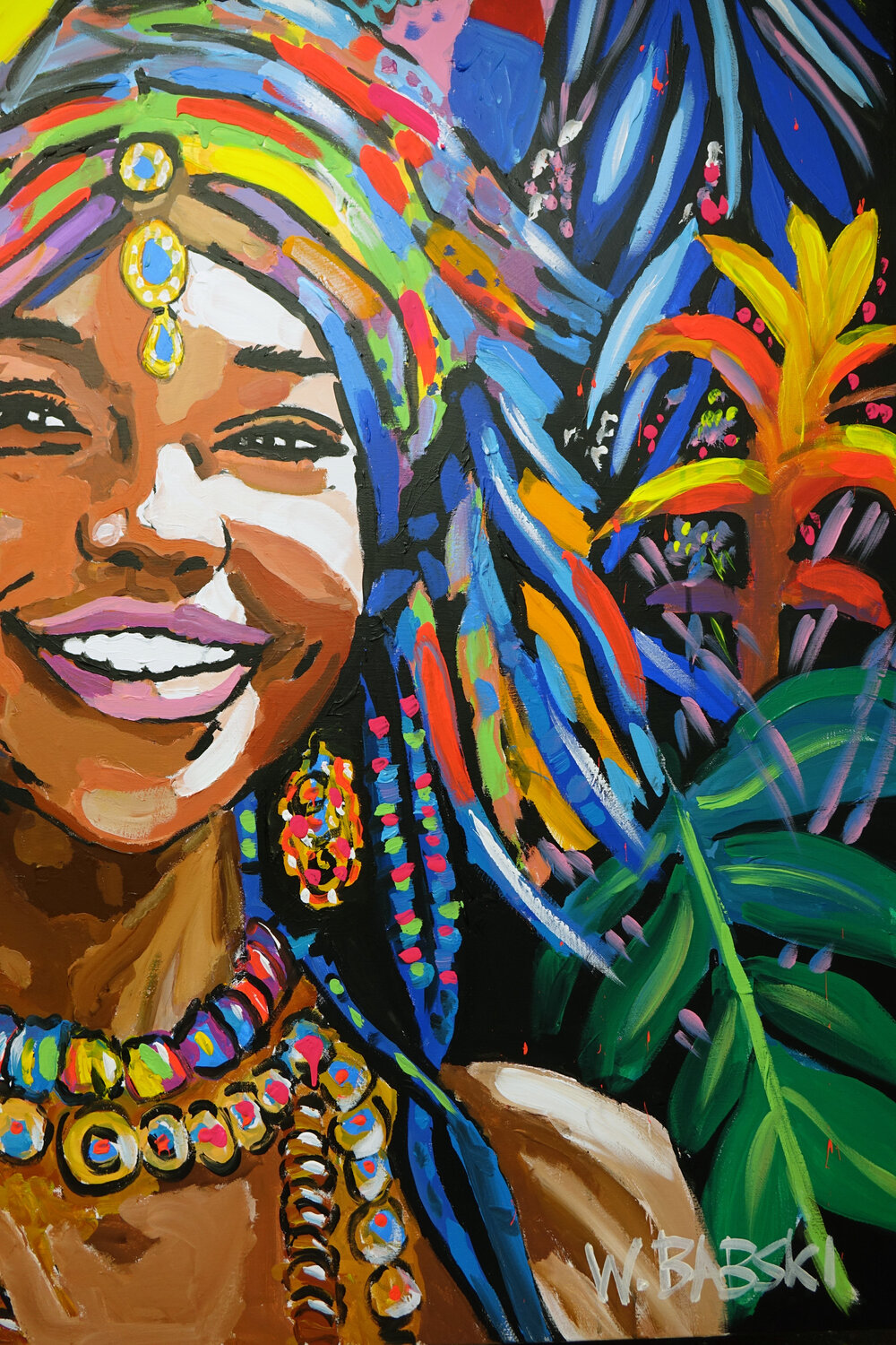 Joy by Wojtek Babski (2024) : Painting Acrylic on Canvas - Singulart