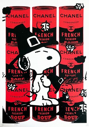 Snoopy French Fashion by Death NYC (2024) : Print Giclée print - Singulart