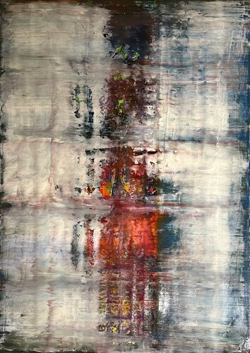 abstract informal reflection no 1878-1 von Robert H N Rich (2019 ...