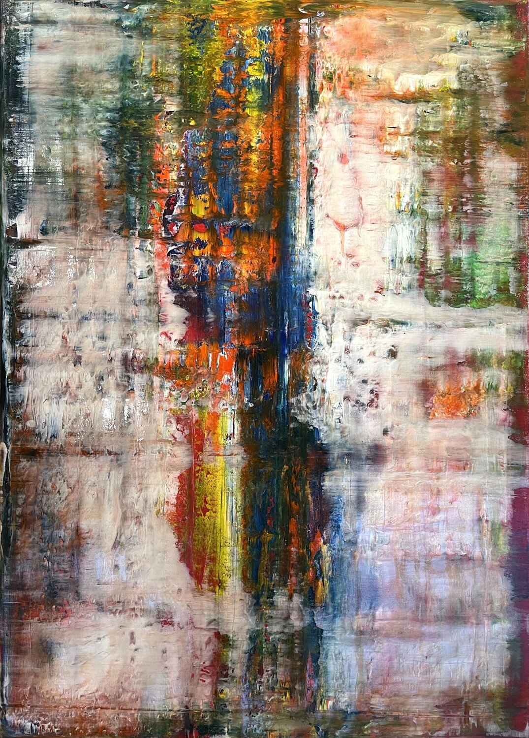 reflection 31, abstract informal no 2053-5 by Robert H N Rich (2022 ...