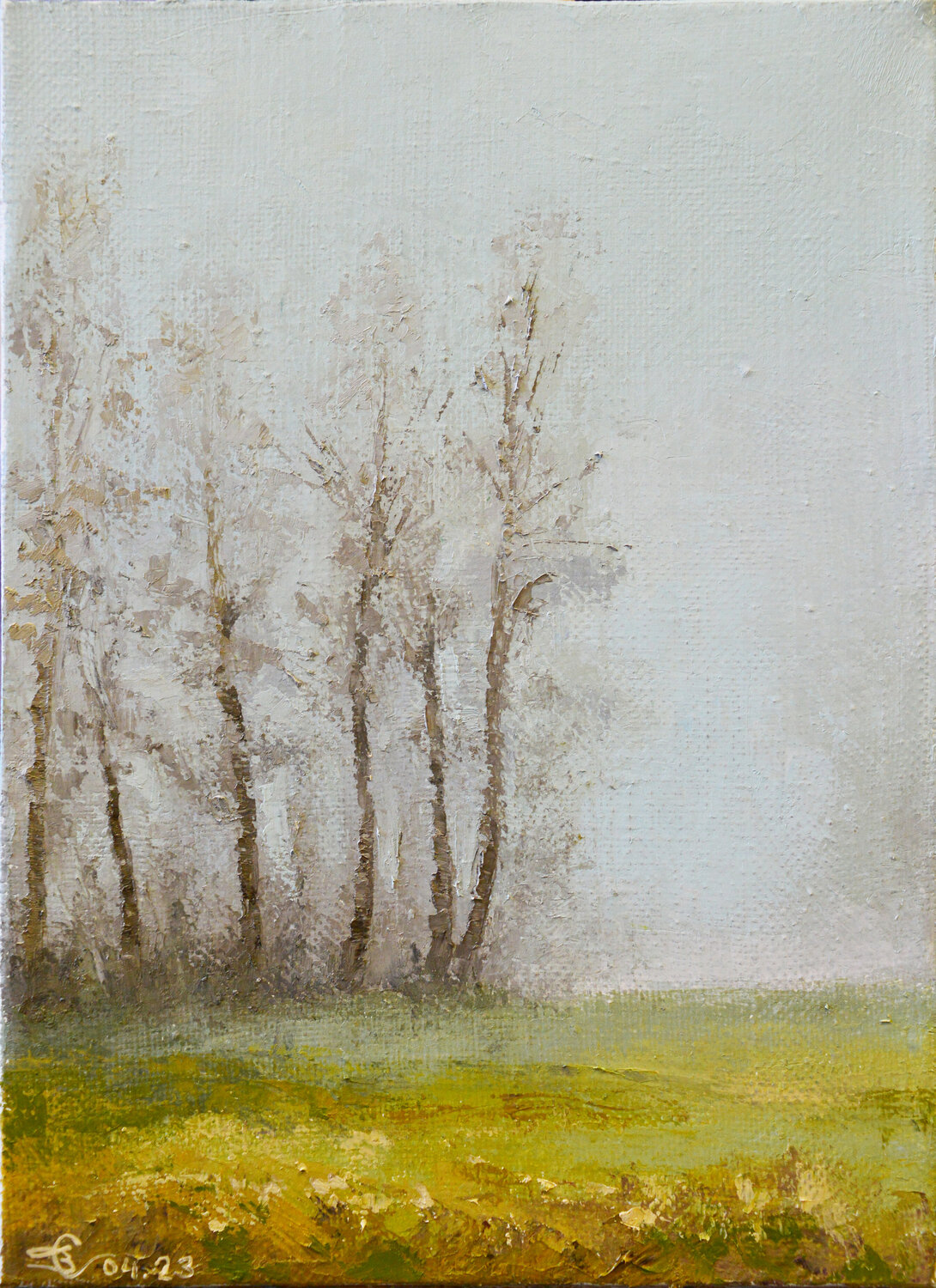 Such a different autumn by Vadim Stolyarov (2023) : Painting Oil on ...