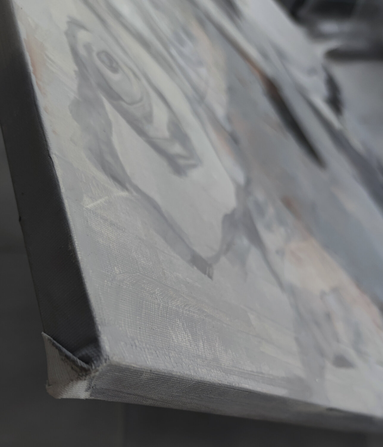 Ashen Flower by Viktor Sheleg (2018) : Painting Oil on Canvas - Singulart