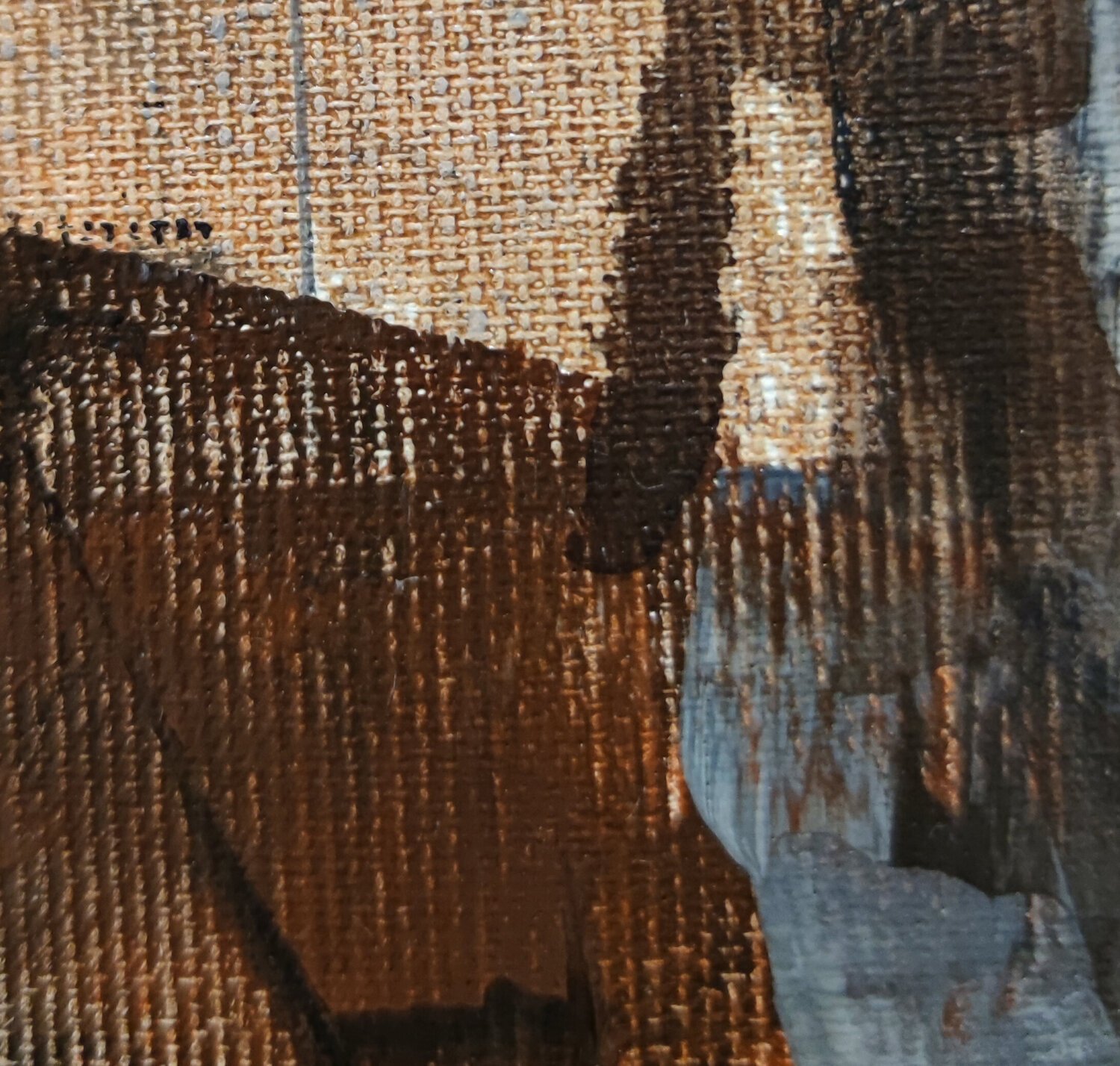 Ashen Flower by Viktor Sheleg (2018) : Painting Oil on Canvas - Singulart