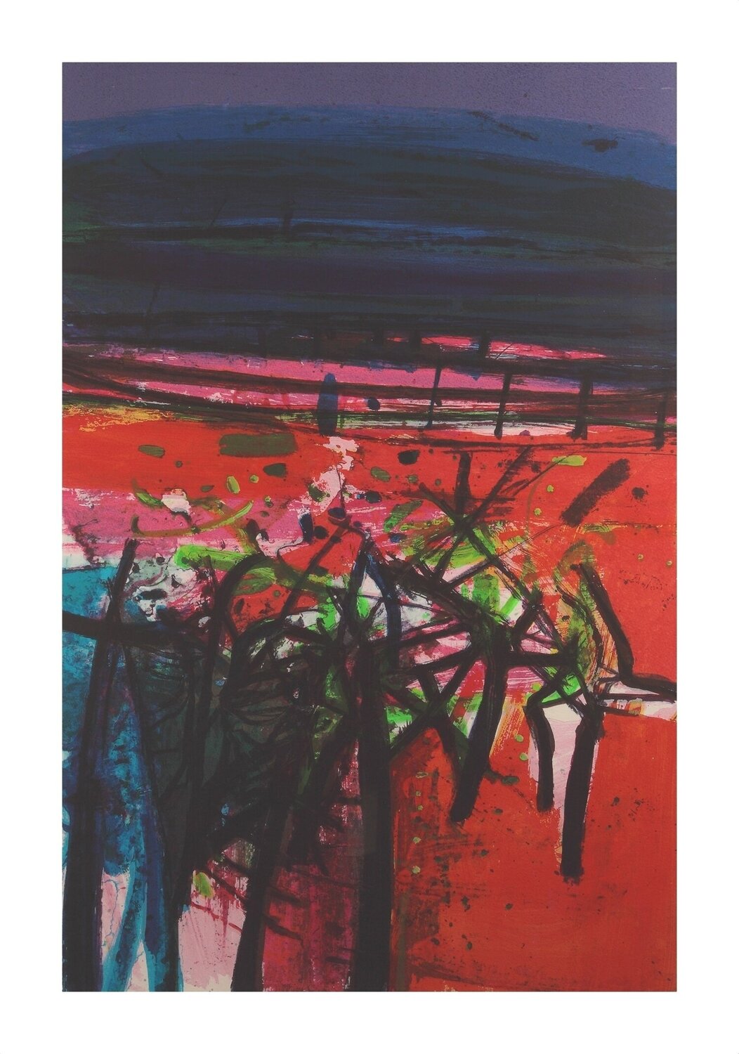 Vaucluse de Barbara Rae (N.D): Impresión Serigrafía - Singulart