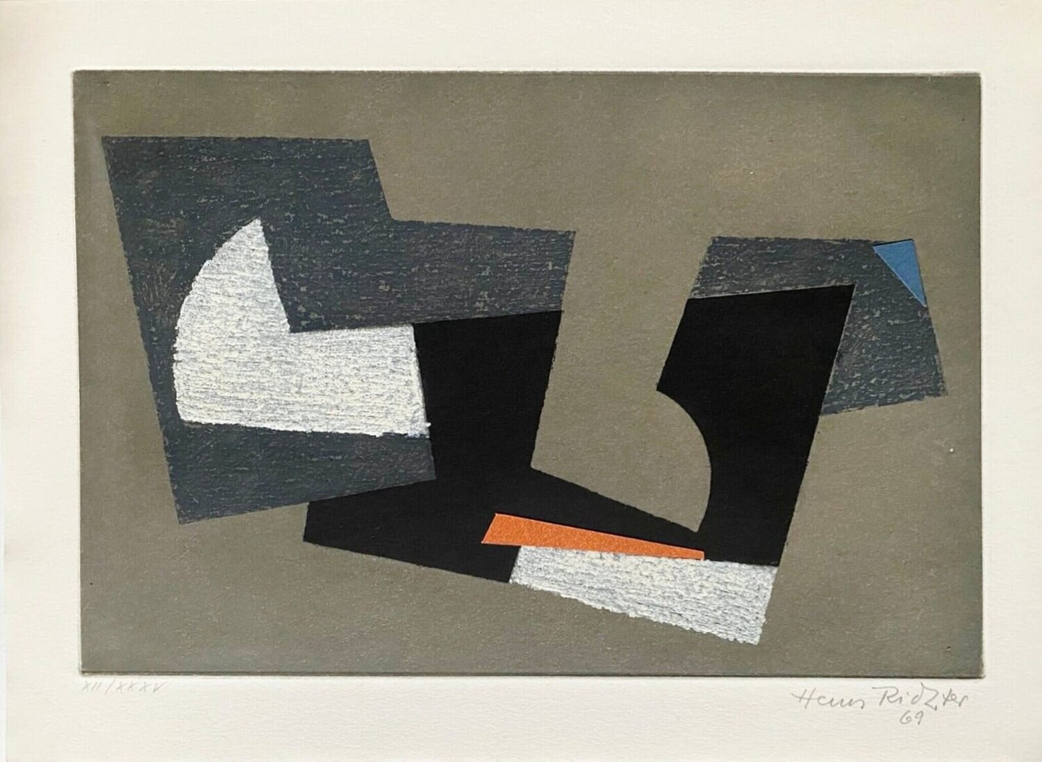 Hommage à Marcel Duchamp de Hans Richter (1969) : Édition Gravure ...