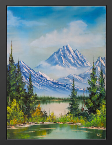 Bob Ross Art for Sale on SINGULART