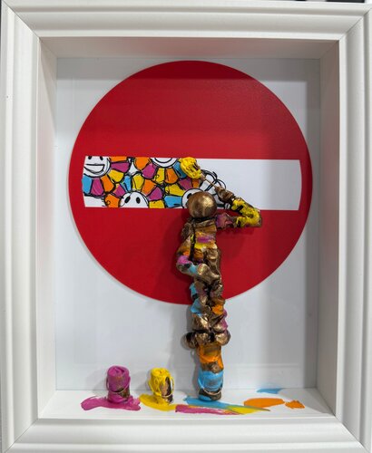 Stop Murakami by Bernard Saint Maxent (2025) : Painting Objects, Epoxy ...