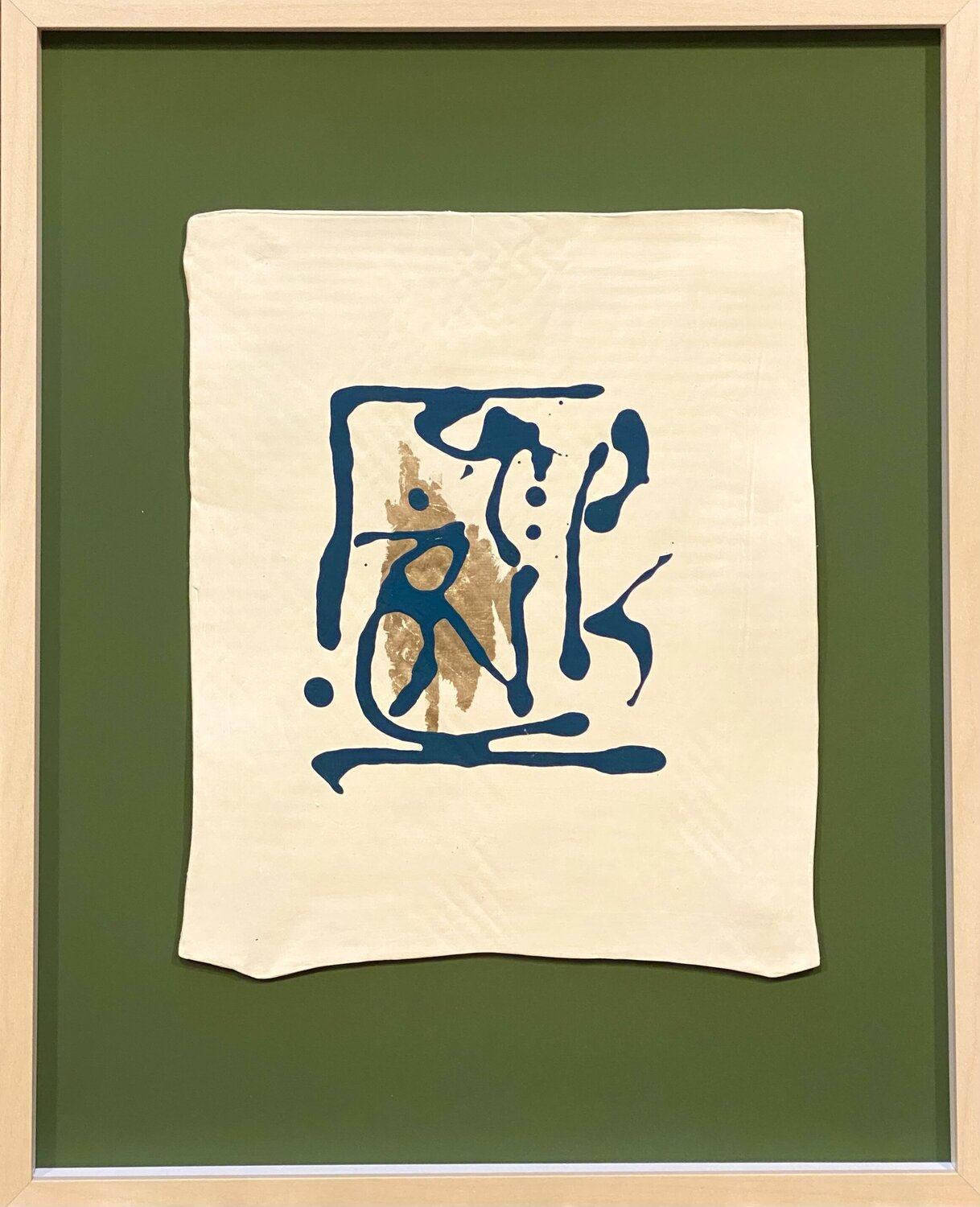 GREEN CALLIGRAFFITI #1 by Isabelle Gautier (2023) : Painting Acrylic ...