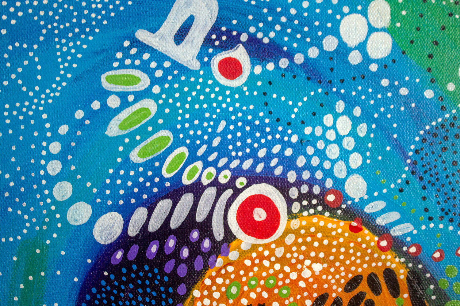 Dances with Colors de Nathalie Gribinski (2024) : Peinture Acrylique ...