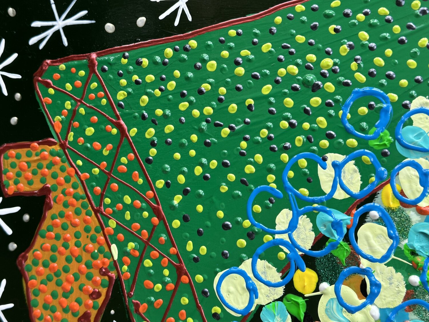 Fun and dancing for the nature by Inge Thogersen (2023) : Painting ...